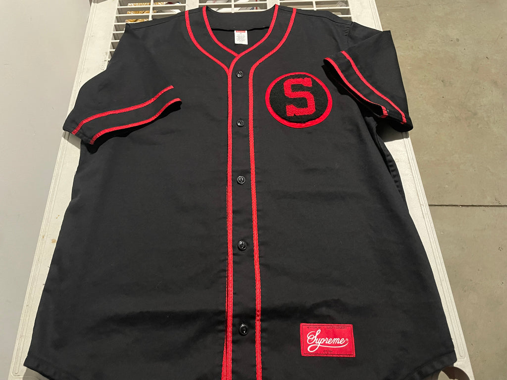 SUPREME BASEBALL JERSEY – Sole Steals